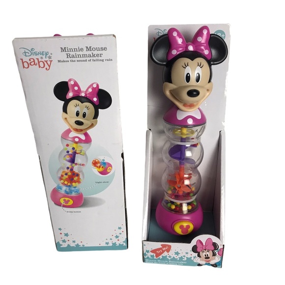 Disney | Toys | Disney Baby Minnie Mouse Light Up Rainmaker Toy | Poshmark